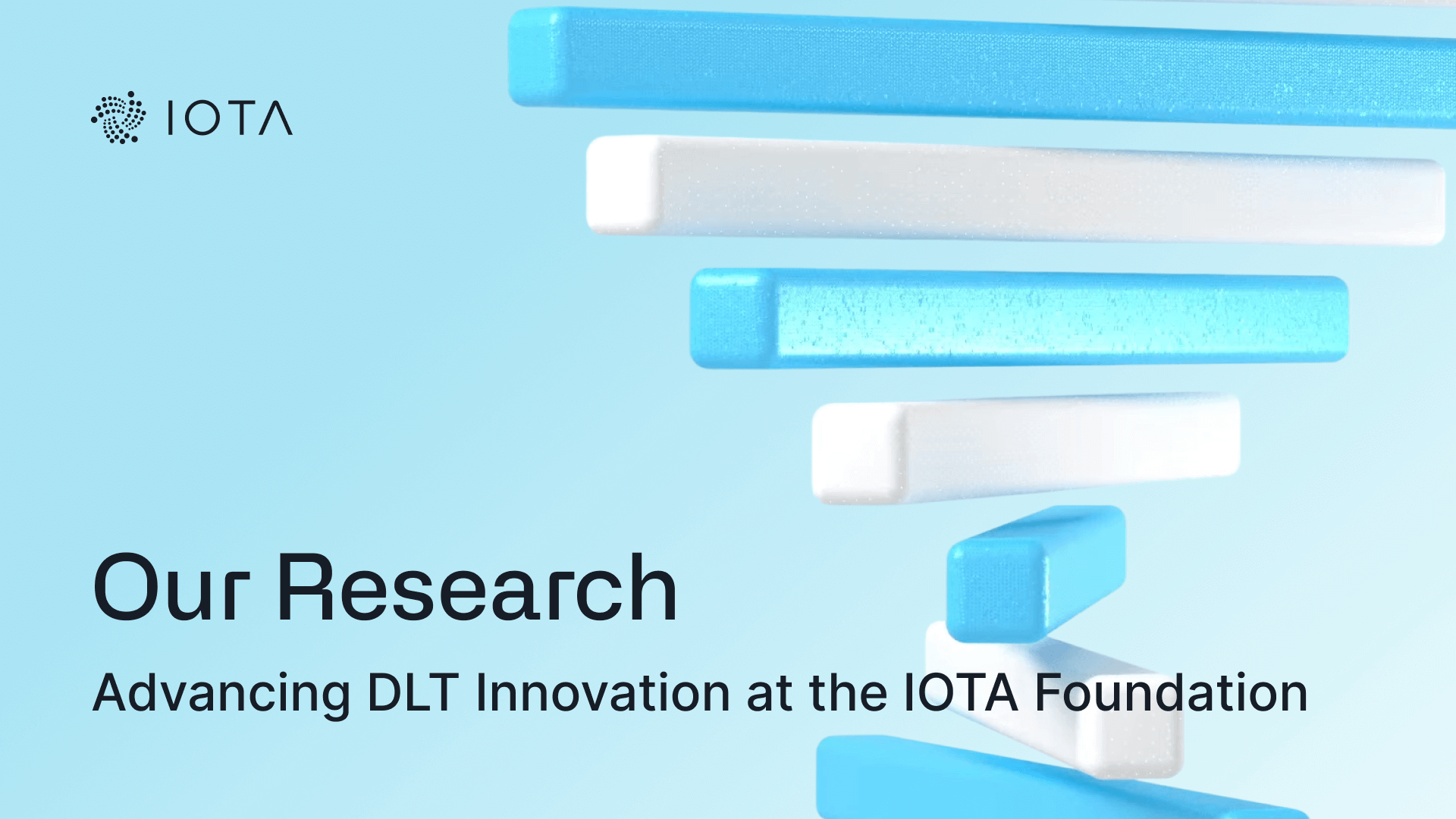 IOTA Foundation - Our Research | Advancing DLT Innovation at the IOTA Foundation